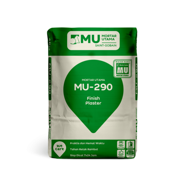 Mortar Utama .Finish Plaster MU 290 : Super Ceramic