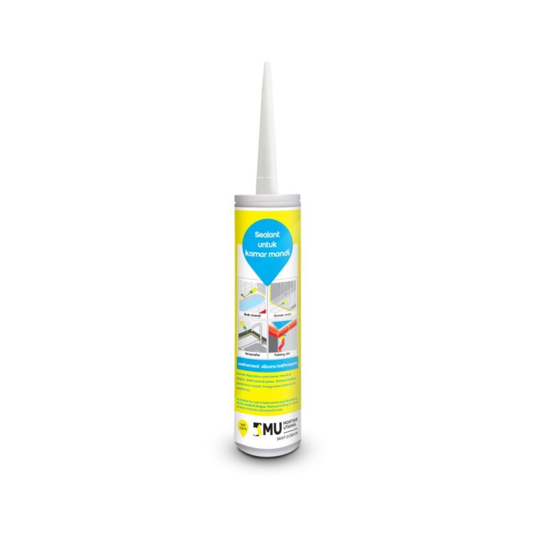 Mortar Utama .Silicone Sealant Bathroom : Super Ceramic